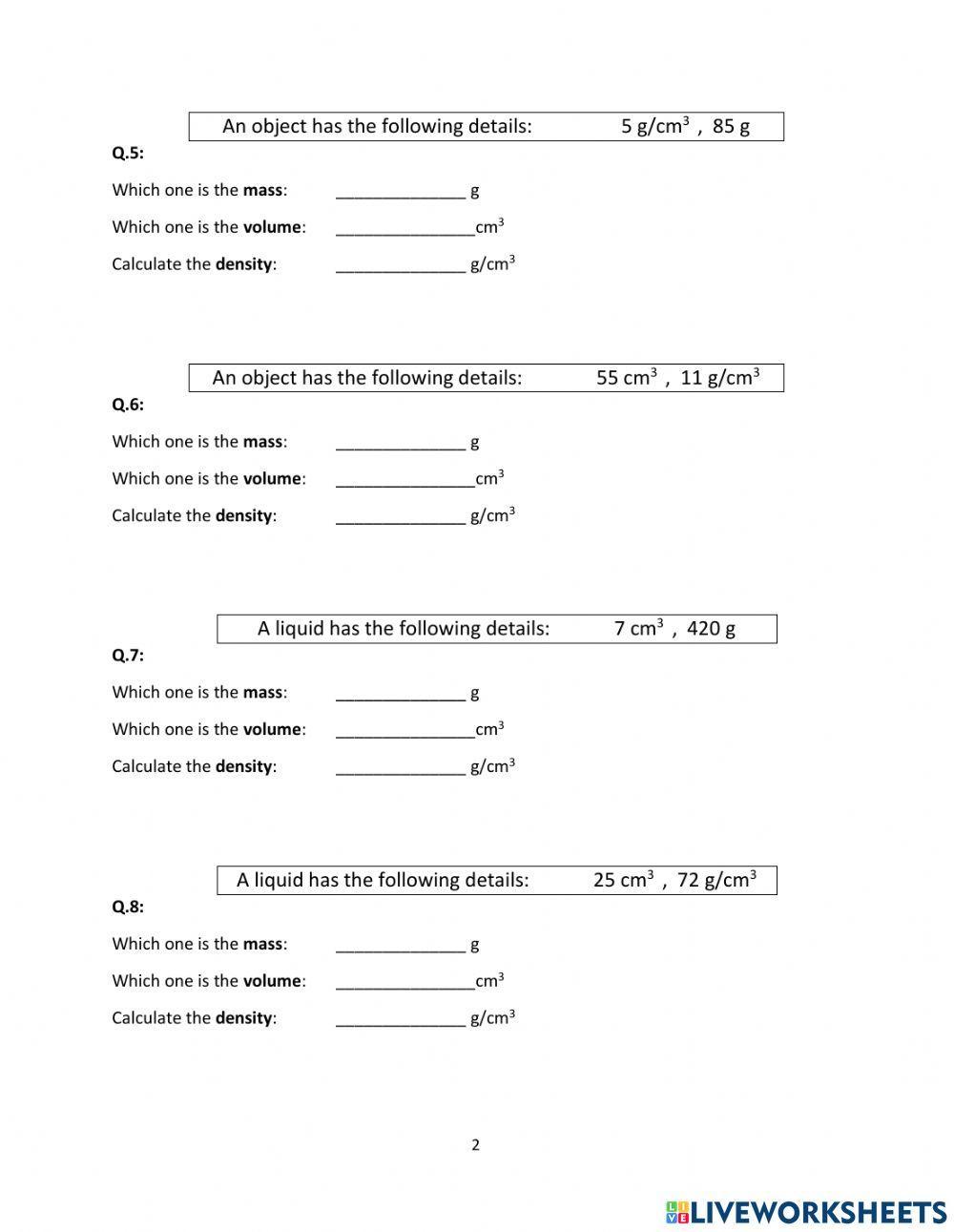 1925821 | Density | Noy | LiveWorksheets