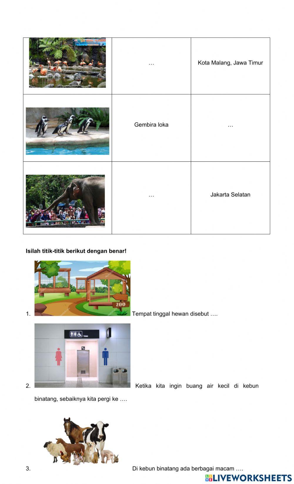 Bacaan 5 worksheet | Live Worksheets