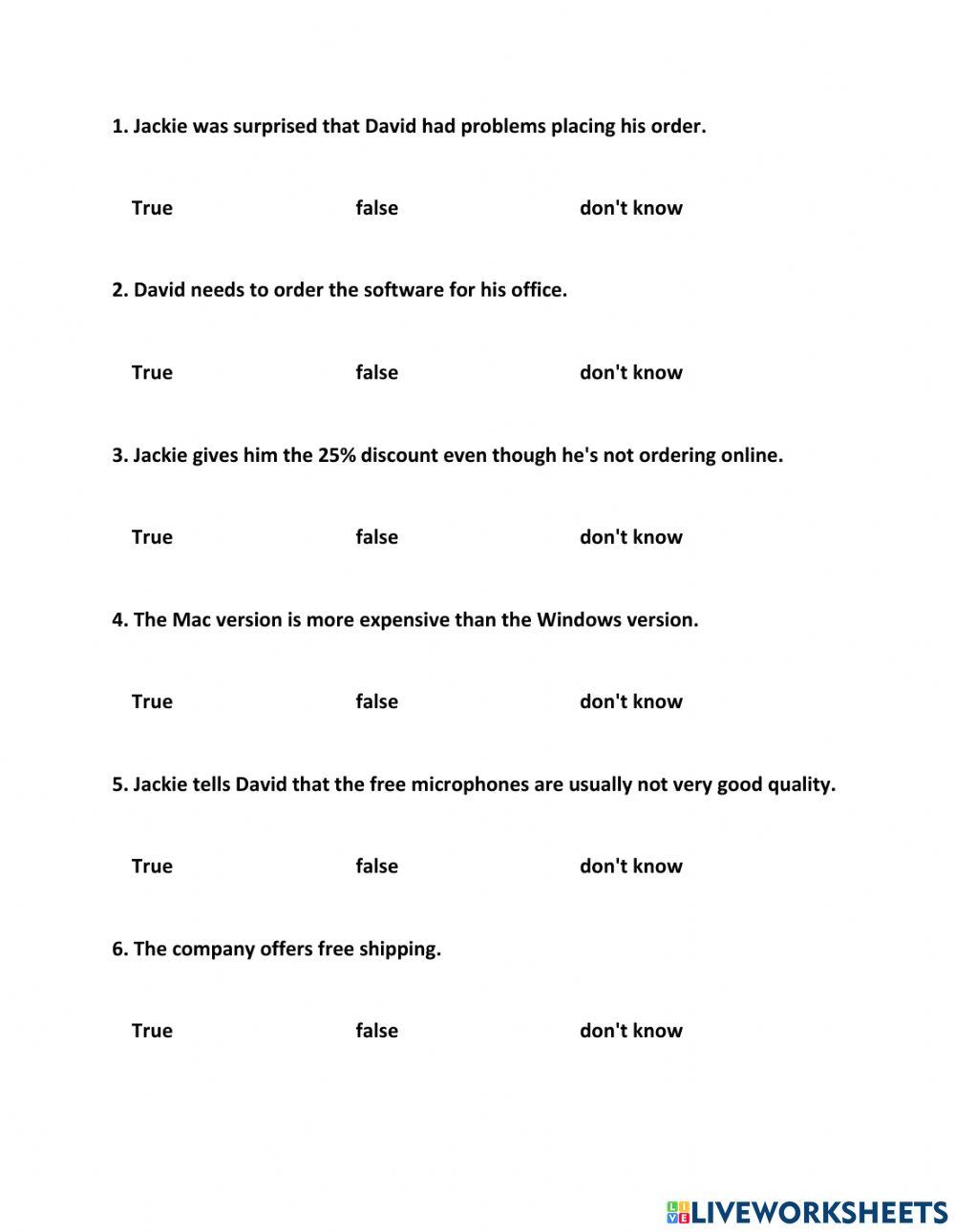 Online Trouble online exercise for | Live Worksheets