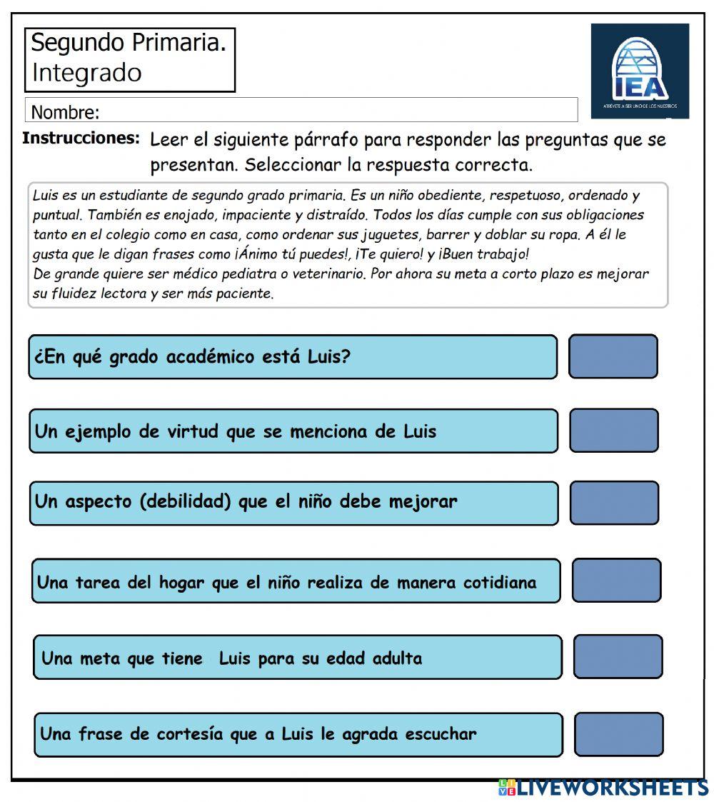 Proyecto De Vida 1927513 Sury21 Live Worksheets