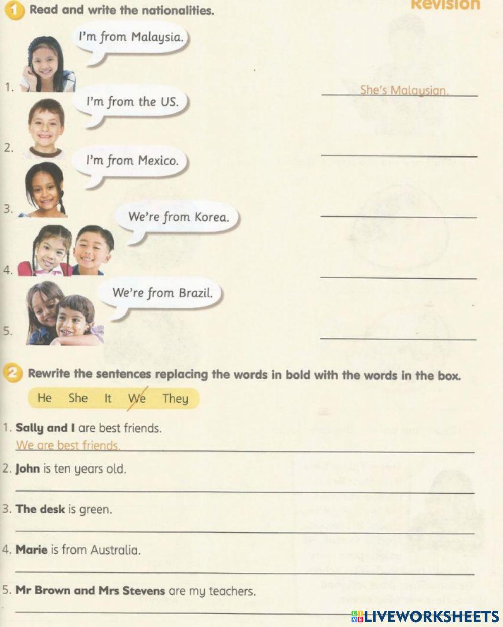 GSP 4 WB - Page 9 worksheet | Live Worksheets