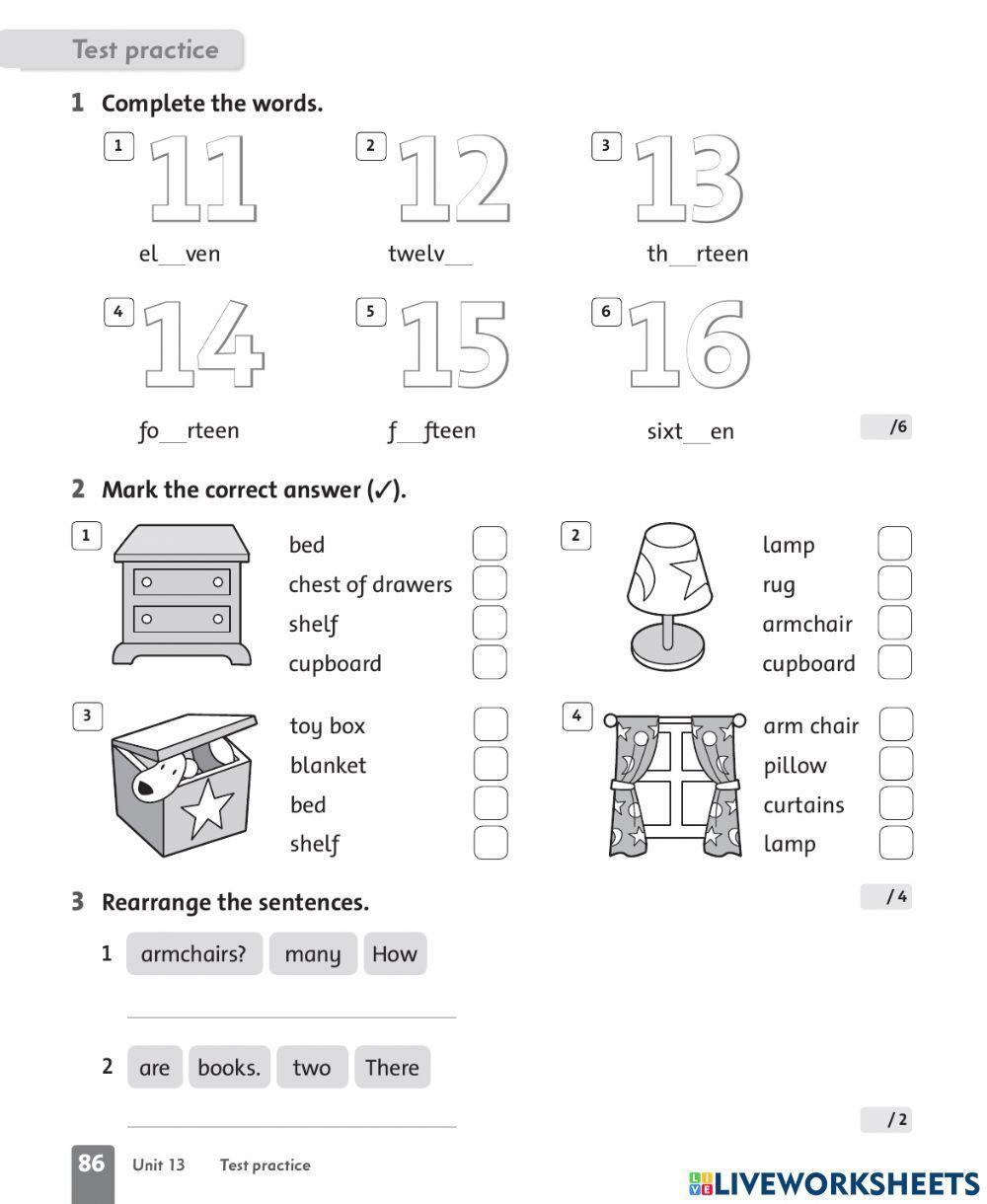 FF1 - Extra Practice - Unit 13 online exercise for | Live Worksheets