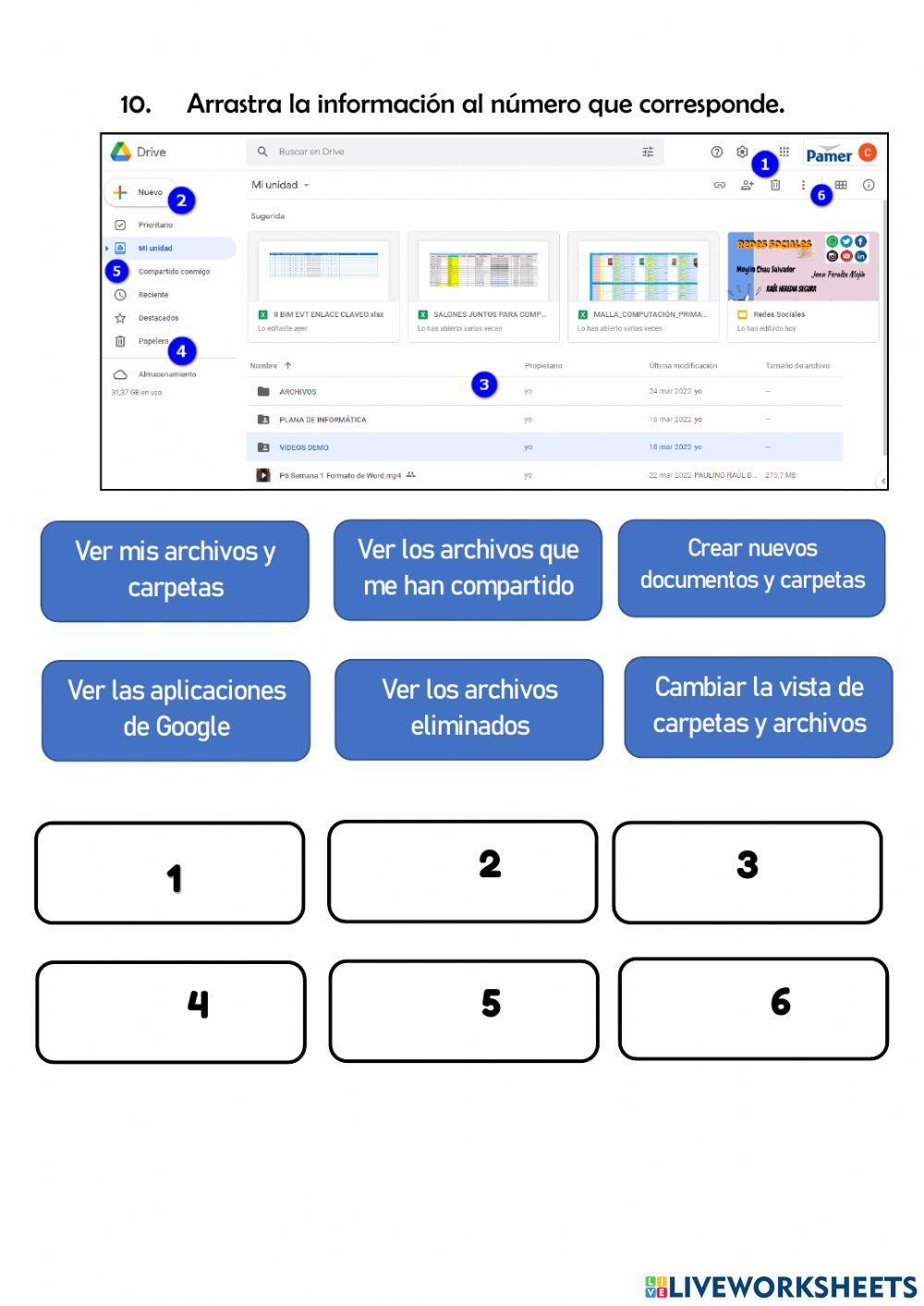 Drive | Free Interactive Worksheets | 1977610