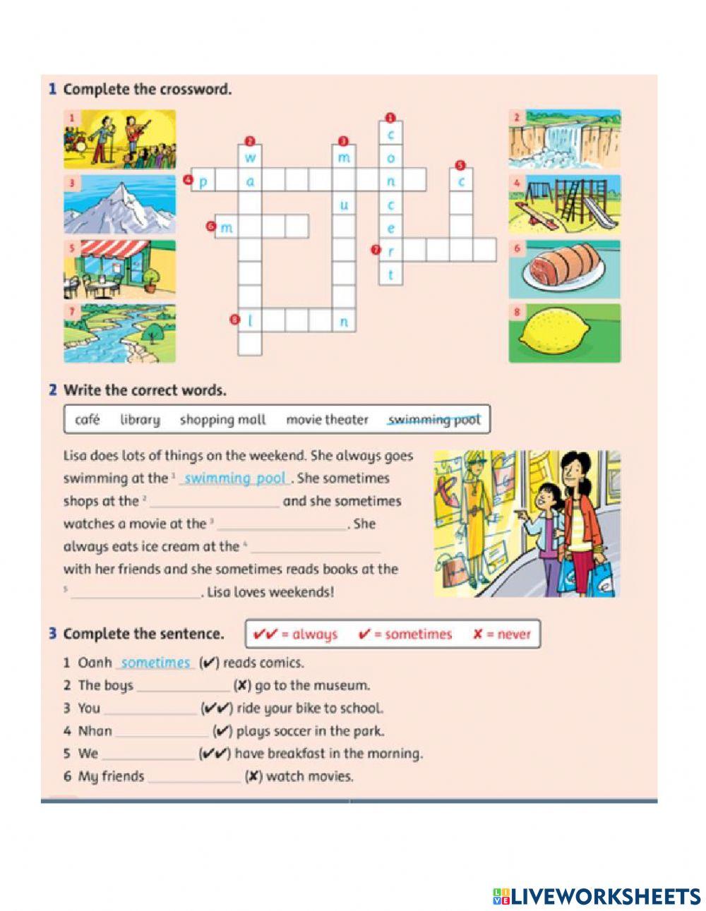 review 3-Grade 4 online exercise for | Live Worksheets