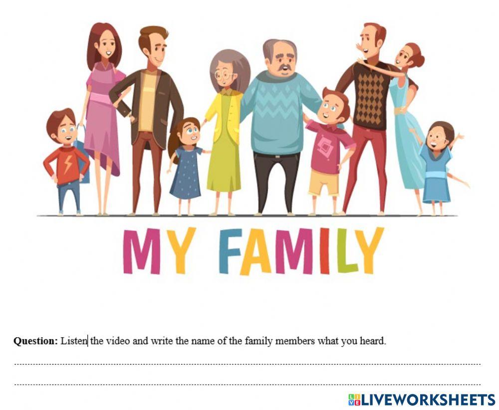 1977741 | Family members | Benes Rebeka | LiveWorksheets