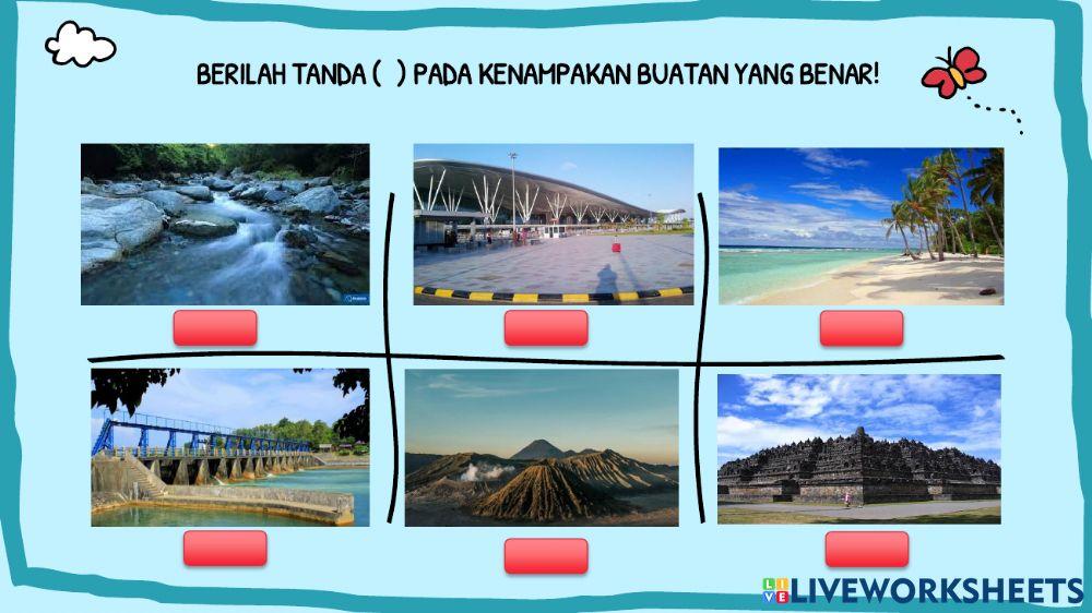 Kenampakan Alam dan buatan 1978048 | Ananda Kumara