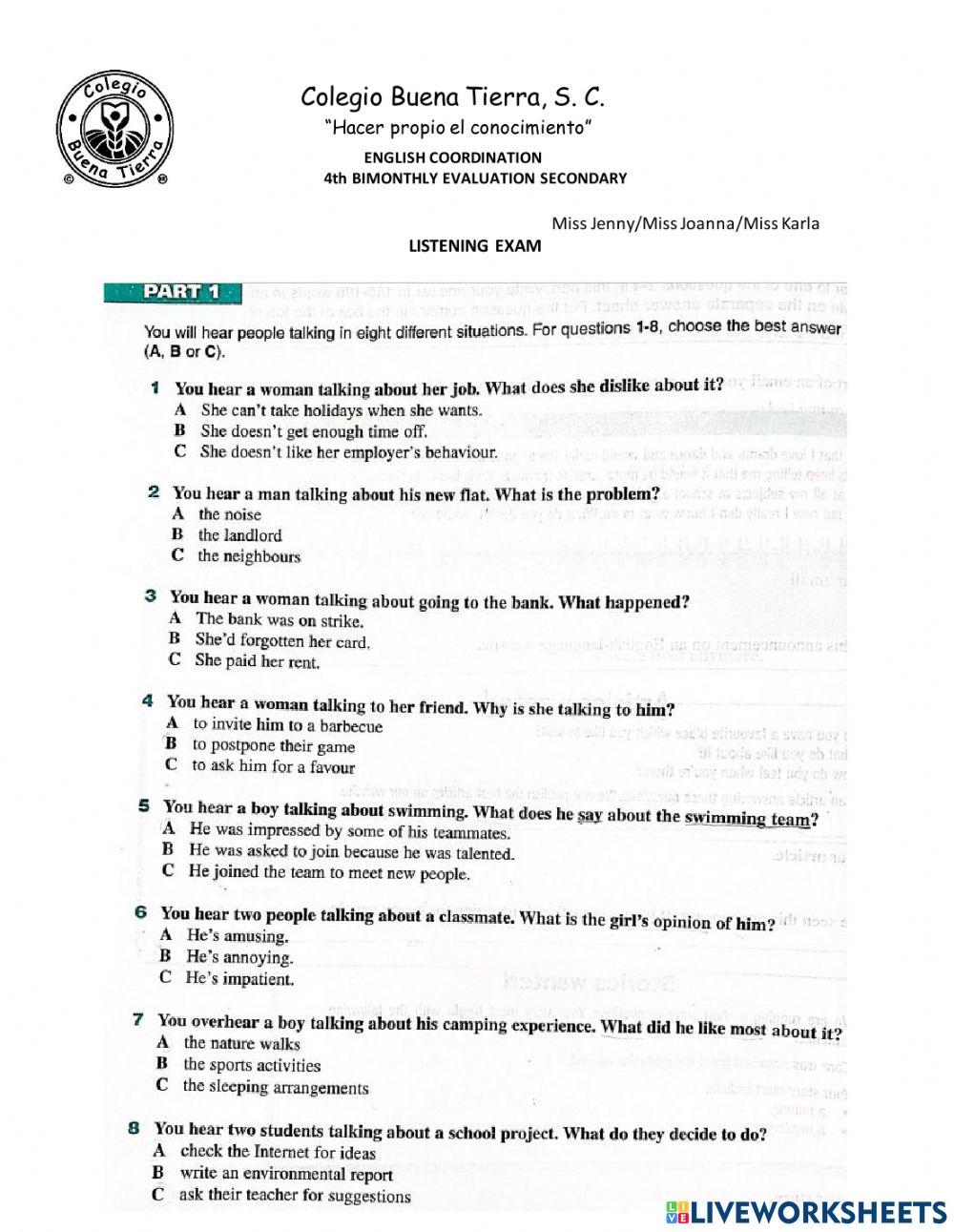 7159632 | 4th term listening exam | jxy83