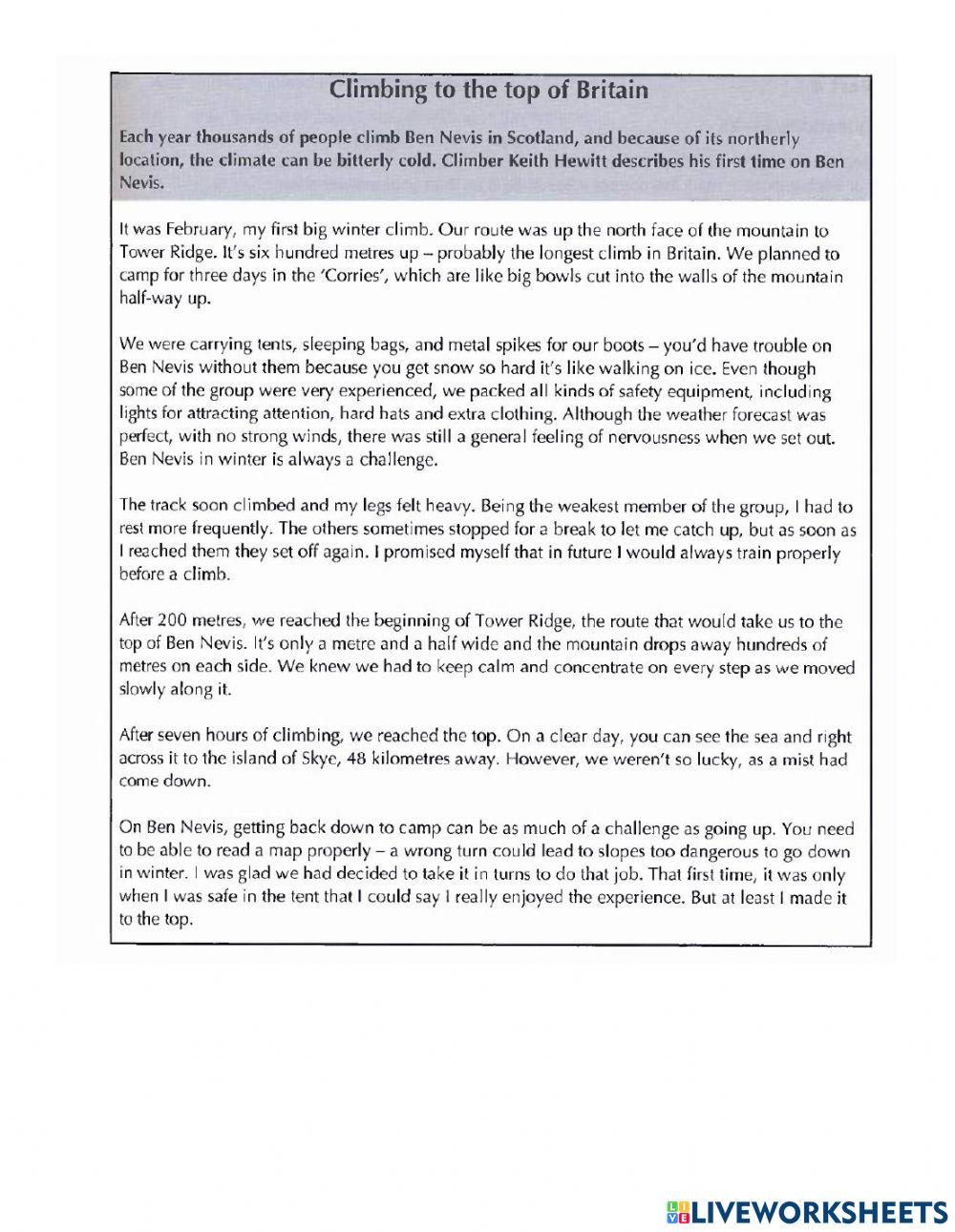 Pet reading homework 11(part 3) worksheet | Live Worksheets