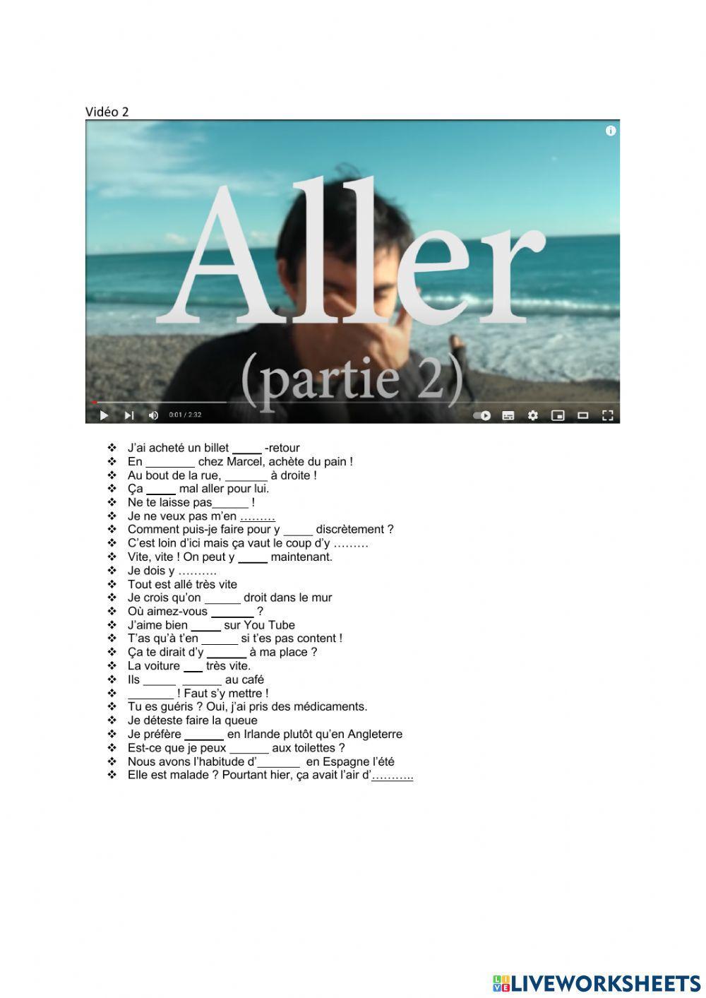 Le verbe aller 1993121 | Michelle Brijaldo | Live