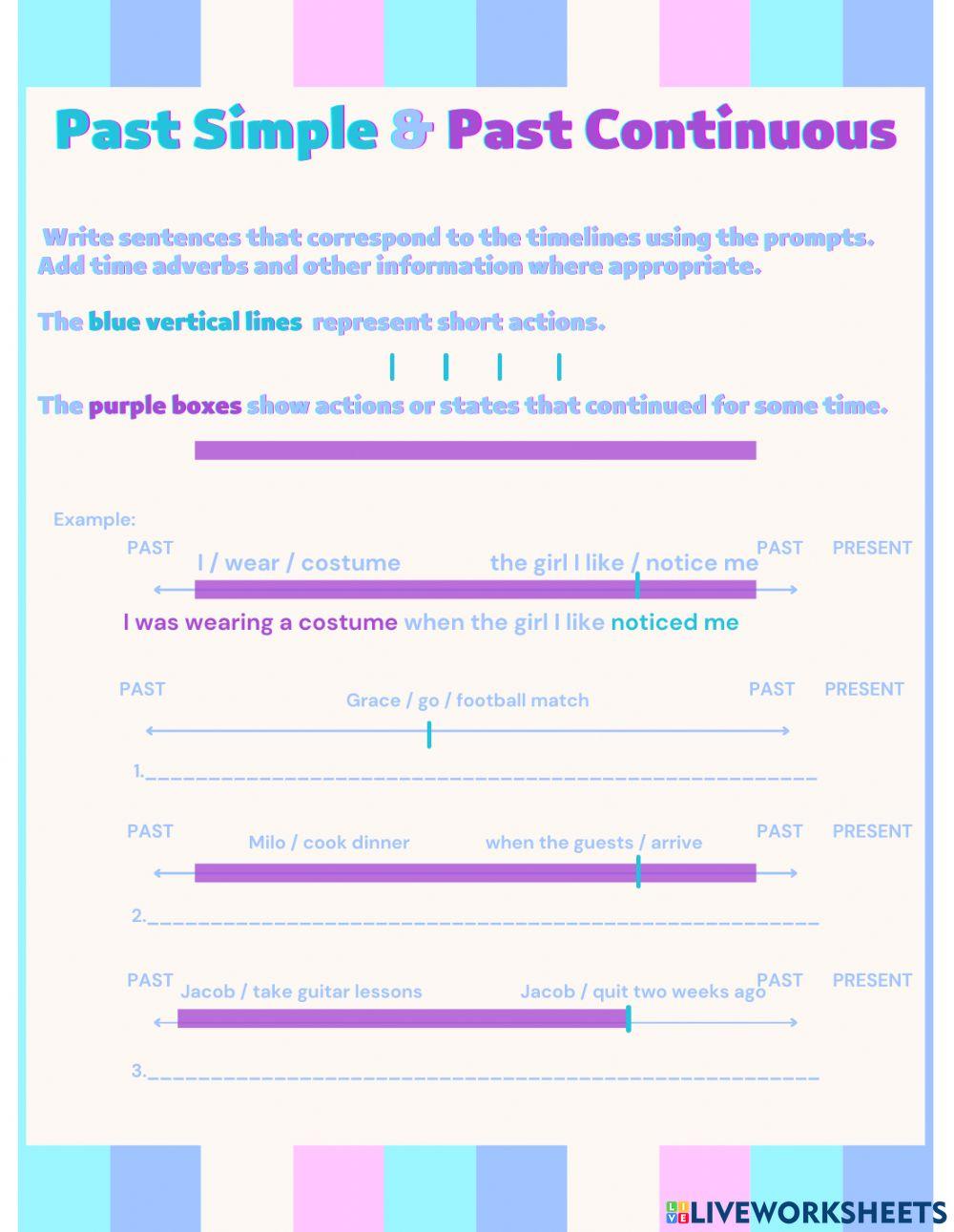 Past simple and past continuous 5253084 | ritaprofidiomas