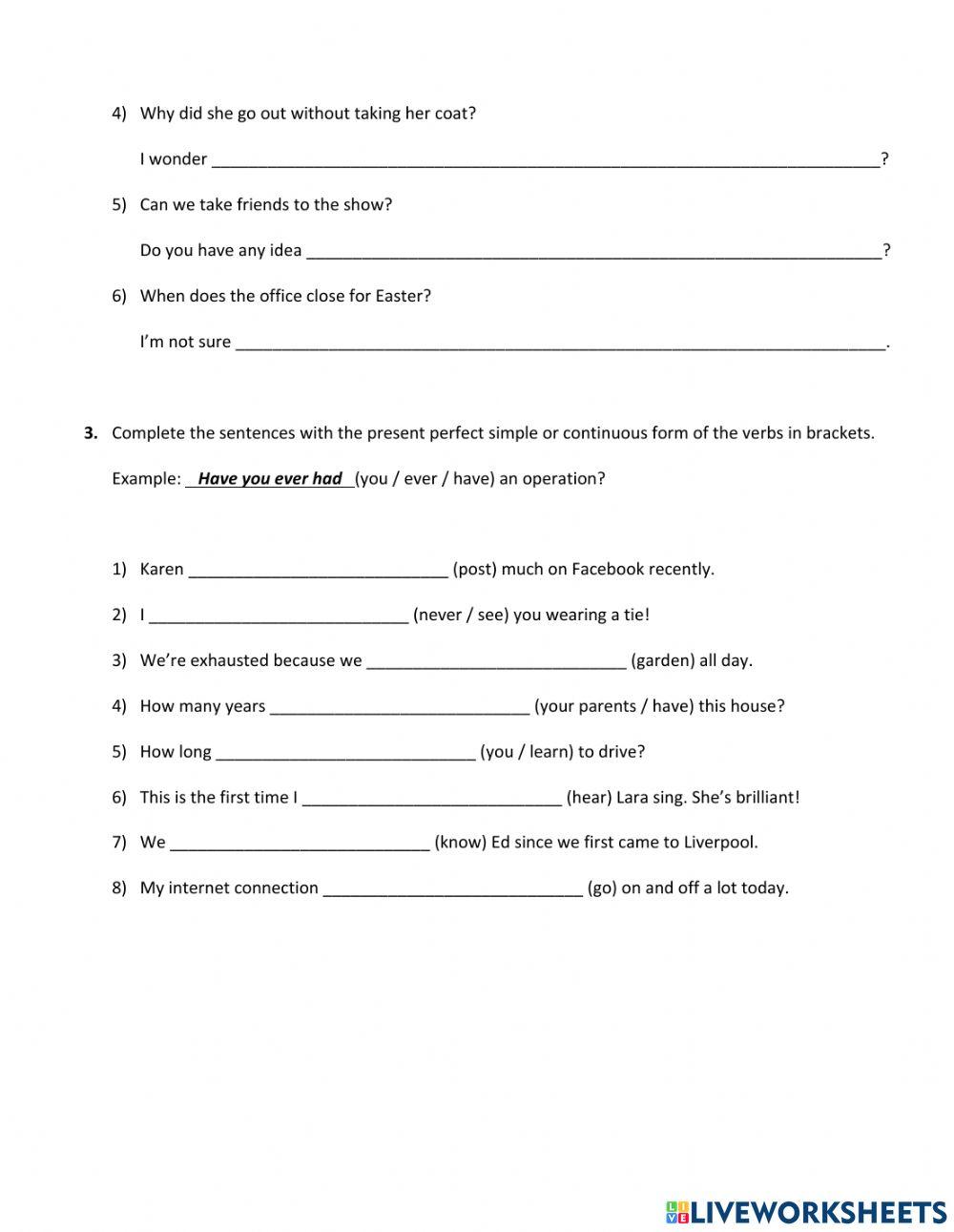 B2 QUIZ - Units 1 - 2 | ruthboj | Live Worksheets