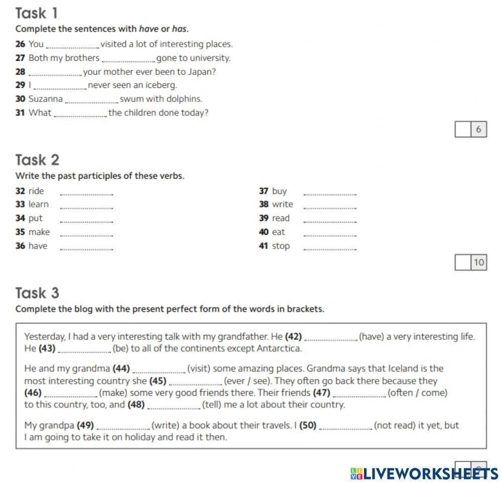 GE A2 8T G online exercise for | Live Worksheets