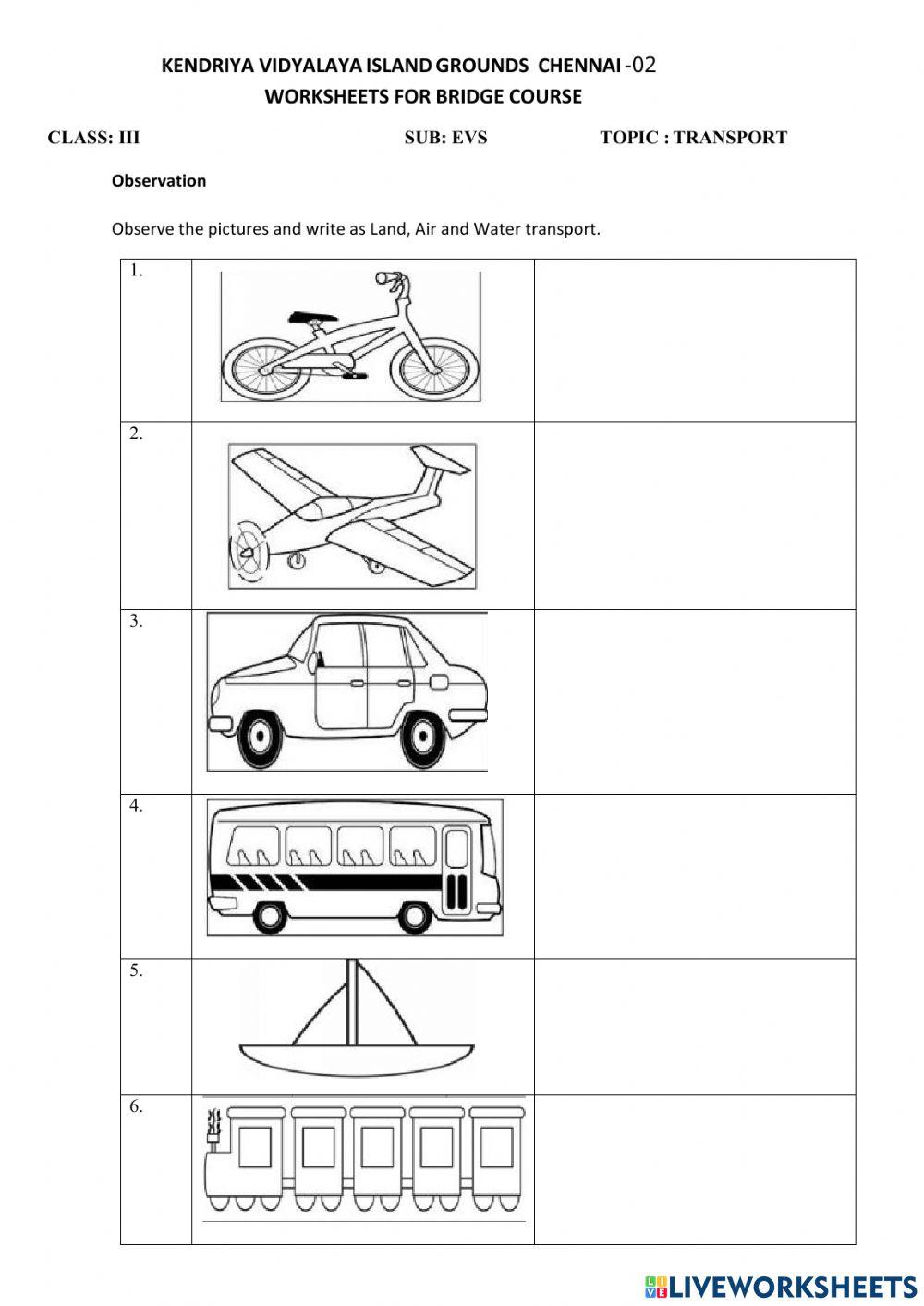 1994388 | Transport | v.c.usha | LiveWorksheets