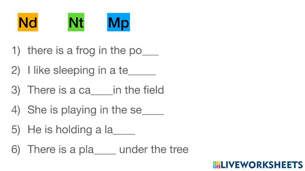 Phonics | Free Interactive Worksheets | 1994591