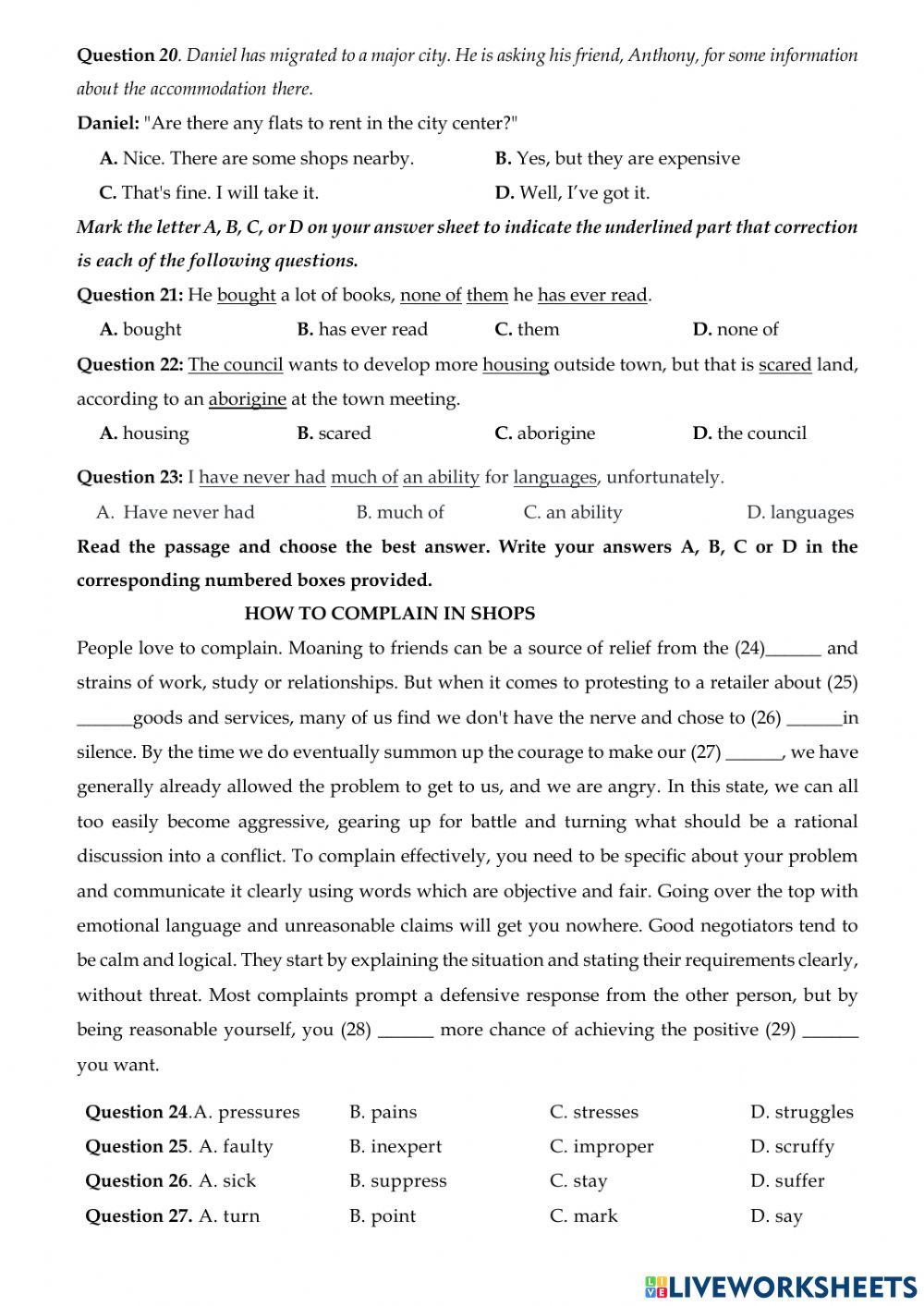 1994706 | Test 124 t4 hs | hanhttt | LiveWorksheets