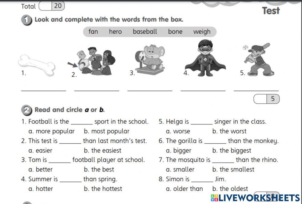 Smart Junior 4 … | Free Interactive Worksheets | 2829927