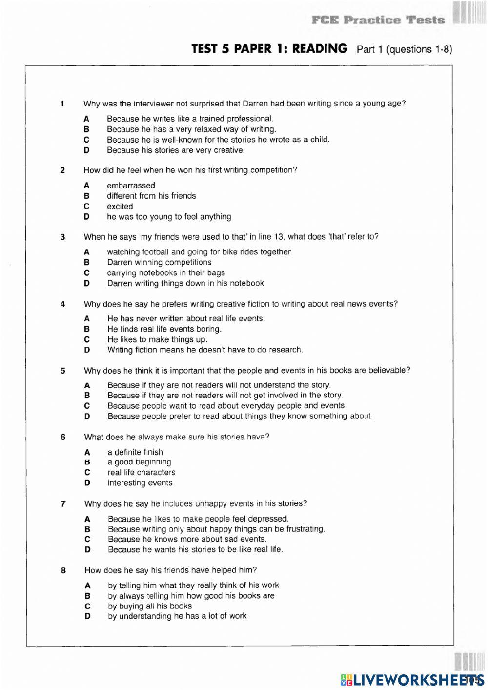 V1 interactive worksheet | Live Worksheets