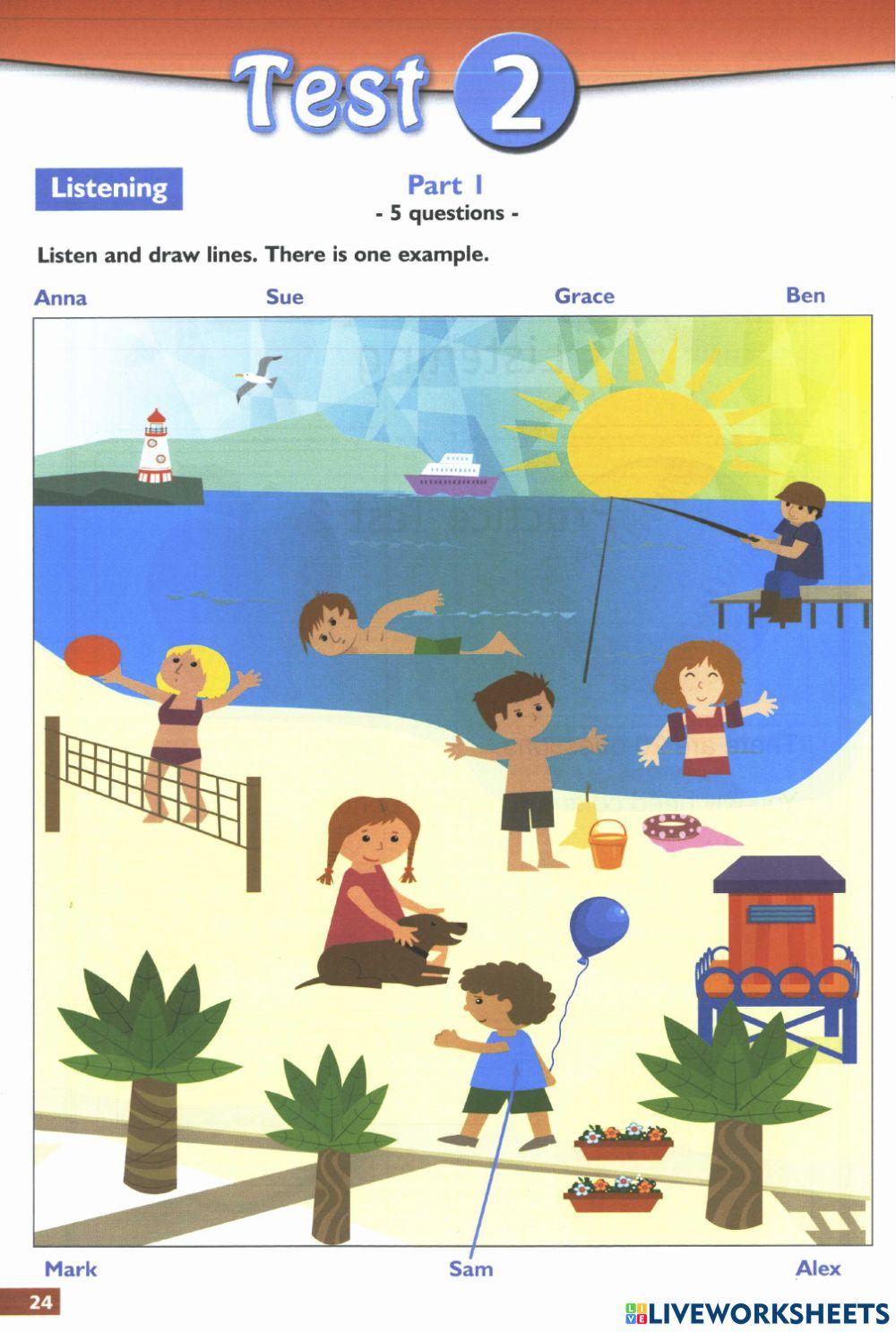 STARTERS SUCCEED TEST 2 LISTENING 2830175 | Nhu100197