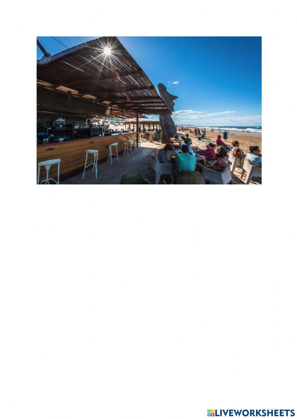 Describe la imagen online worksheet | Live Worksheets