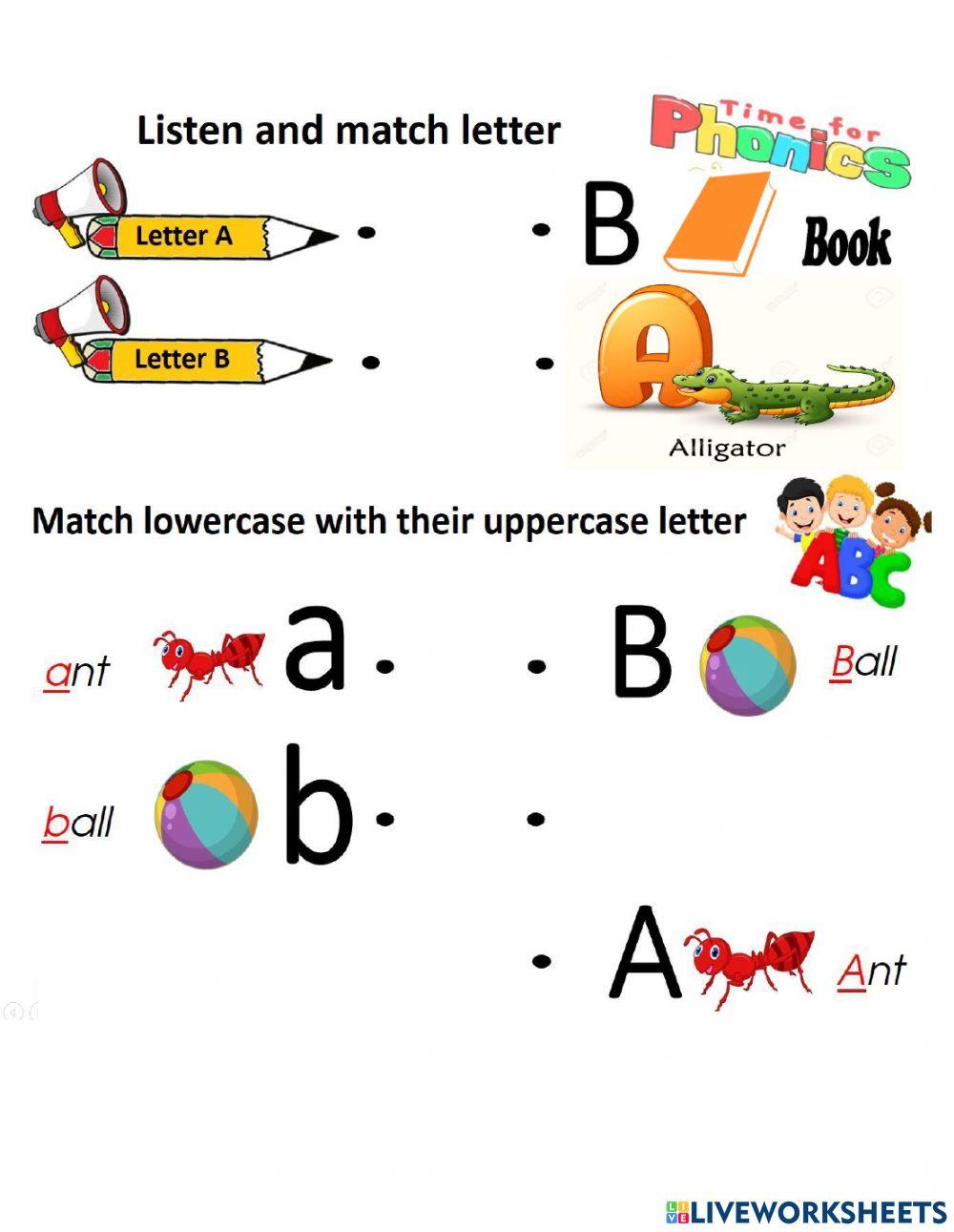 Phonetic a-b worksheet | Live Worksheets