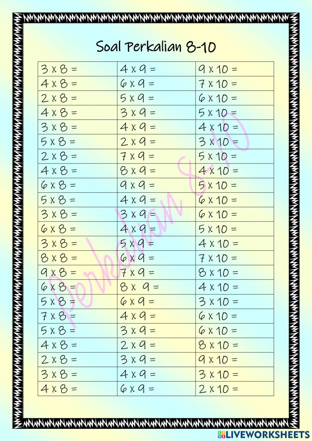 Perkalian 8-10 1998607 | Khothibhatul Ummah | Live