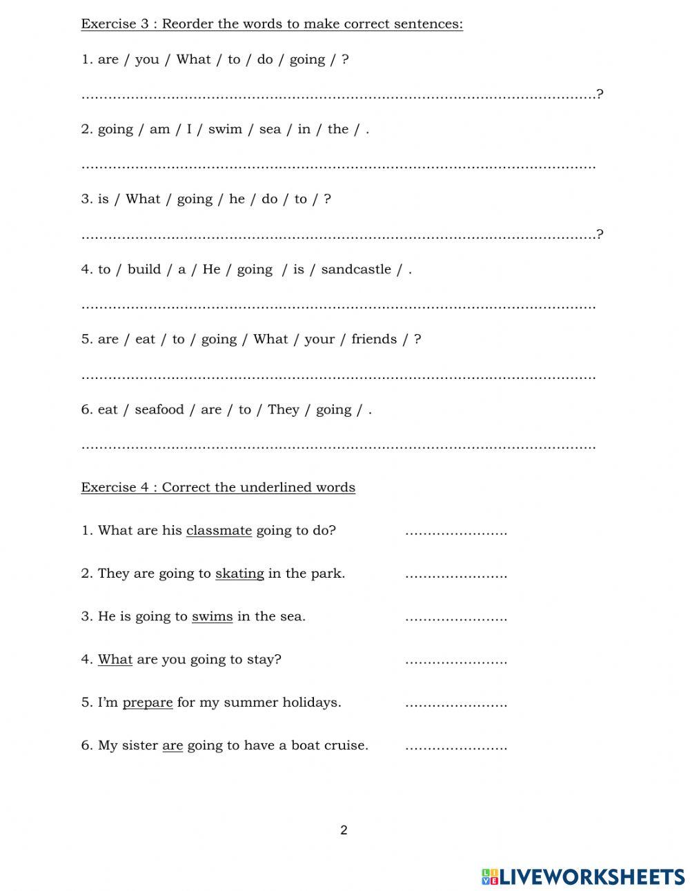 Gr4:U20:Test2 worksheet | Live Worksheets
