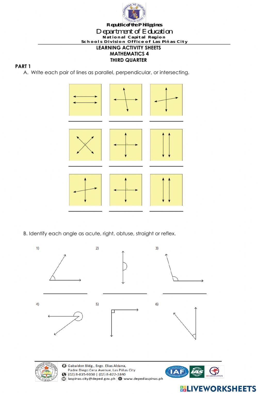 3rd periodic test worksheet | Live Worksheets
