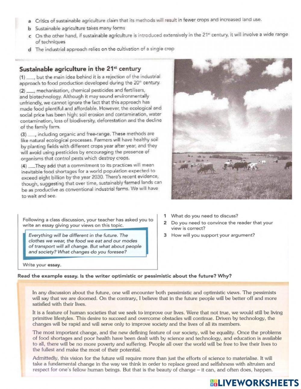 Day 41 Future life worksheet | Live Worksheets