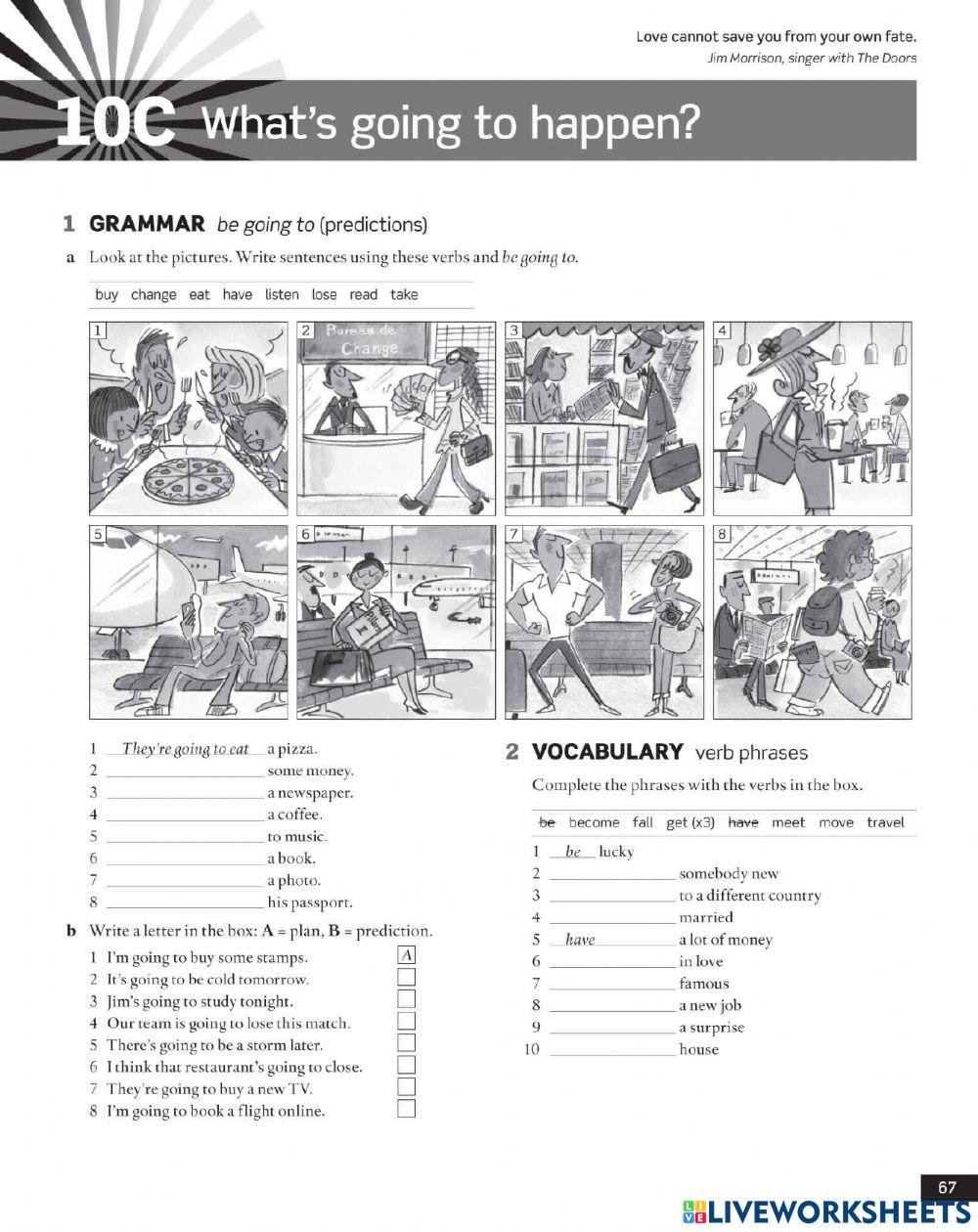 Be going to - homework 2831878 | eduardagnc | Live