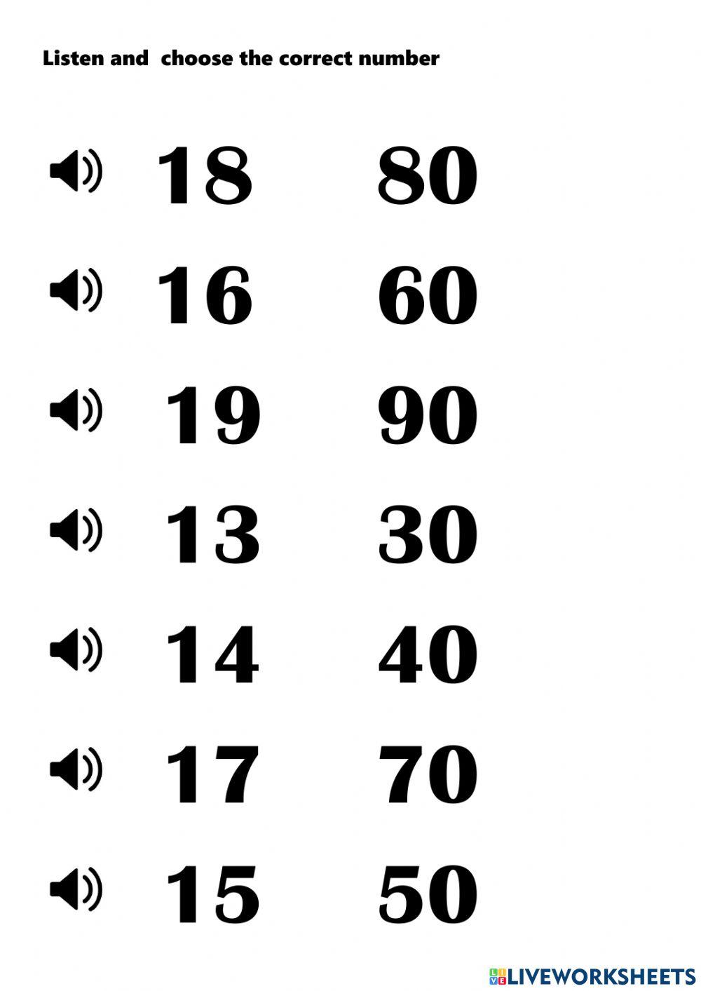 6864556 | Numbers Pronunciation | Valeria Lemos