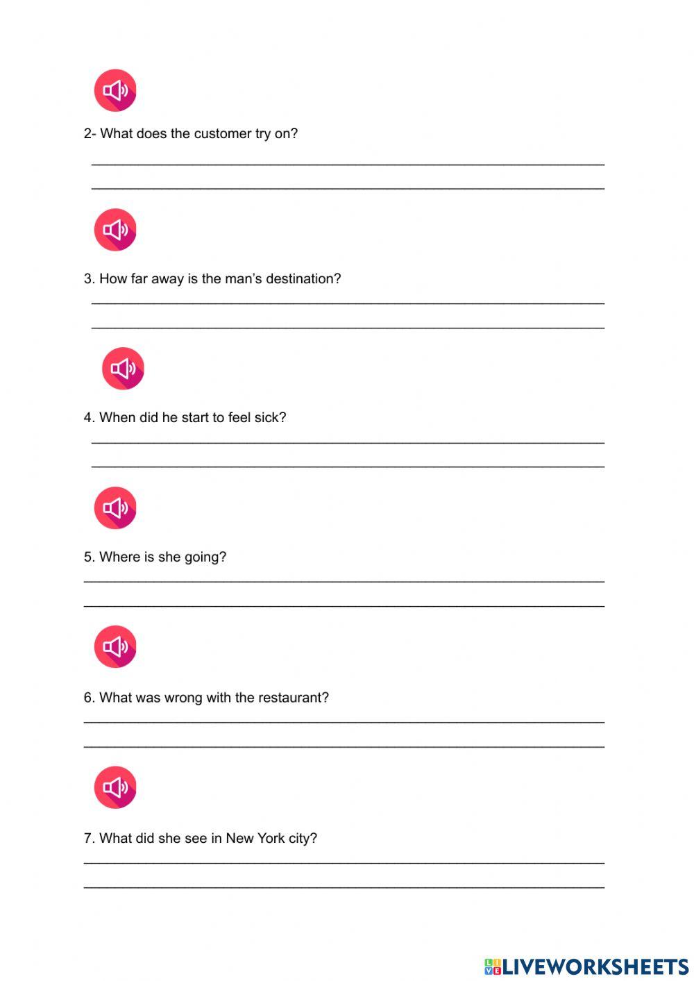 Written Exam 10- worksheet | Live Worksheets