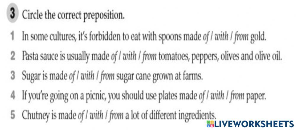 Circle the corr… | Free Interactive Worksheets | 2002501
