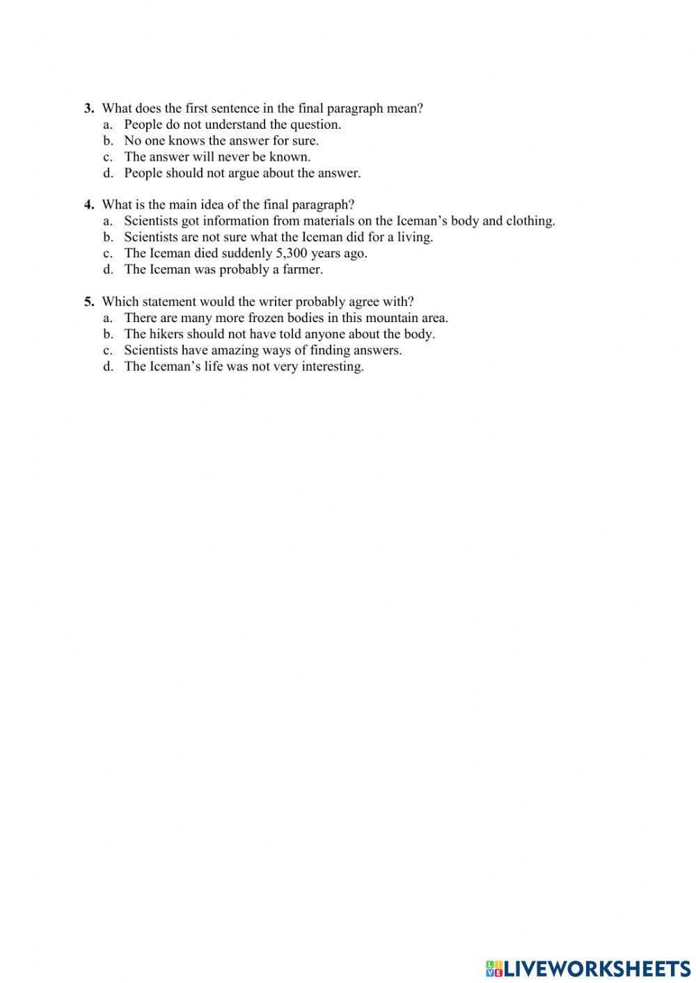 Reading Explorer 2 - 3AB | Tatianaeng | Live