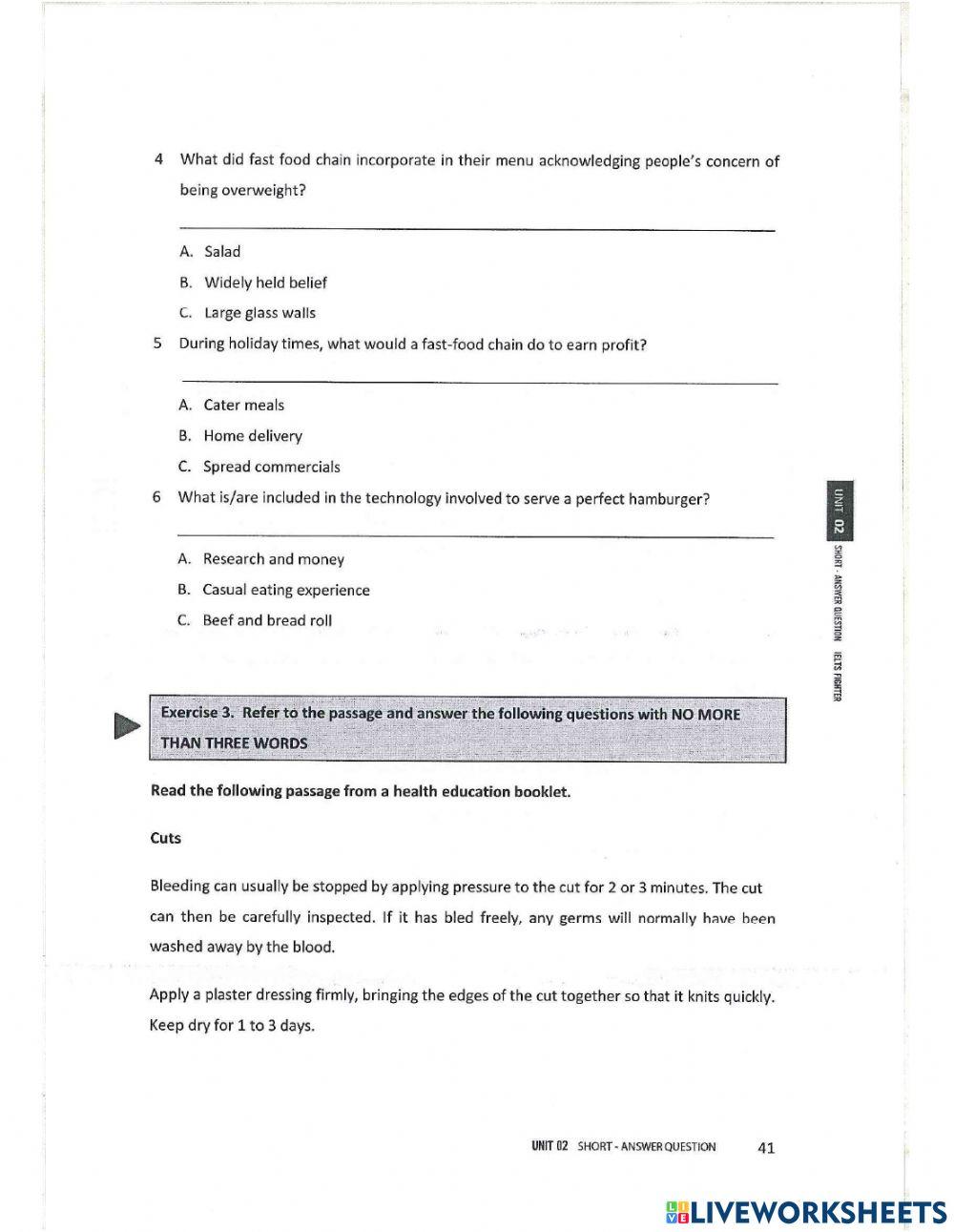 Pref-read2 | Free Interactive Worksheets | 2002877