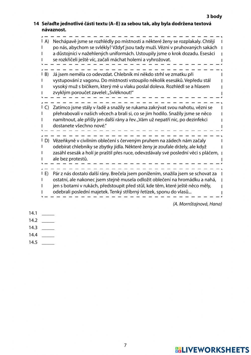 Dt 12 | Free Interactive Worksheets | 2003047