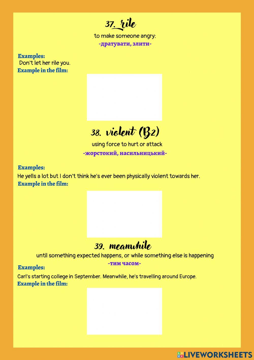 Page 28 interactive worksheet | Live Worksheets