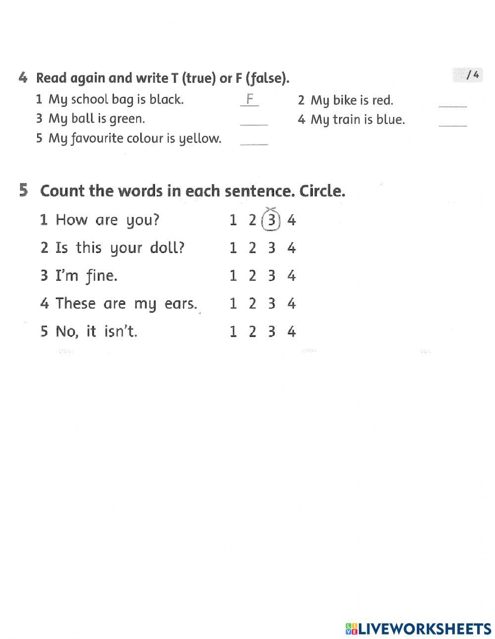 FF1 Skill Test 1 2817546 | English I focus | Live