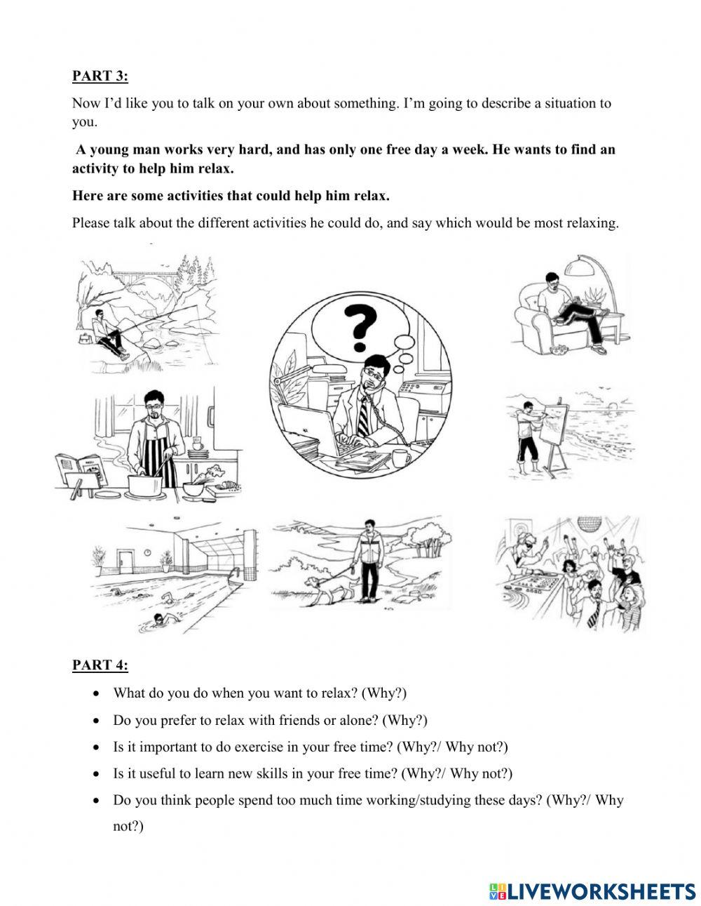 PET PLACEMENT TEST - SPEAKING TEST 2817549 | INNO