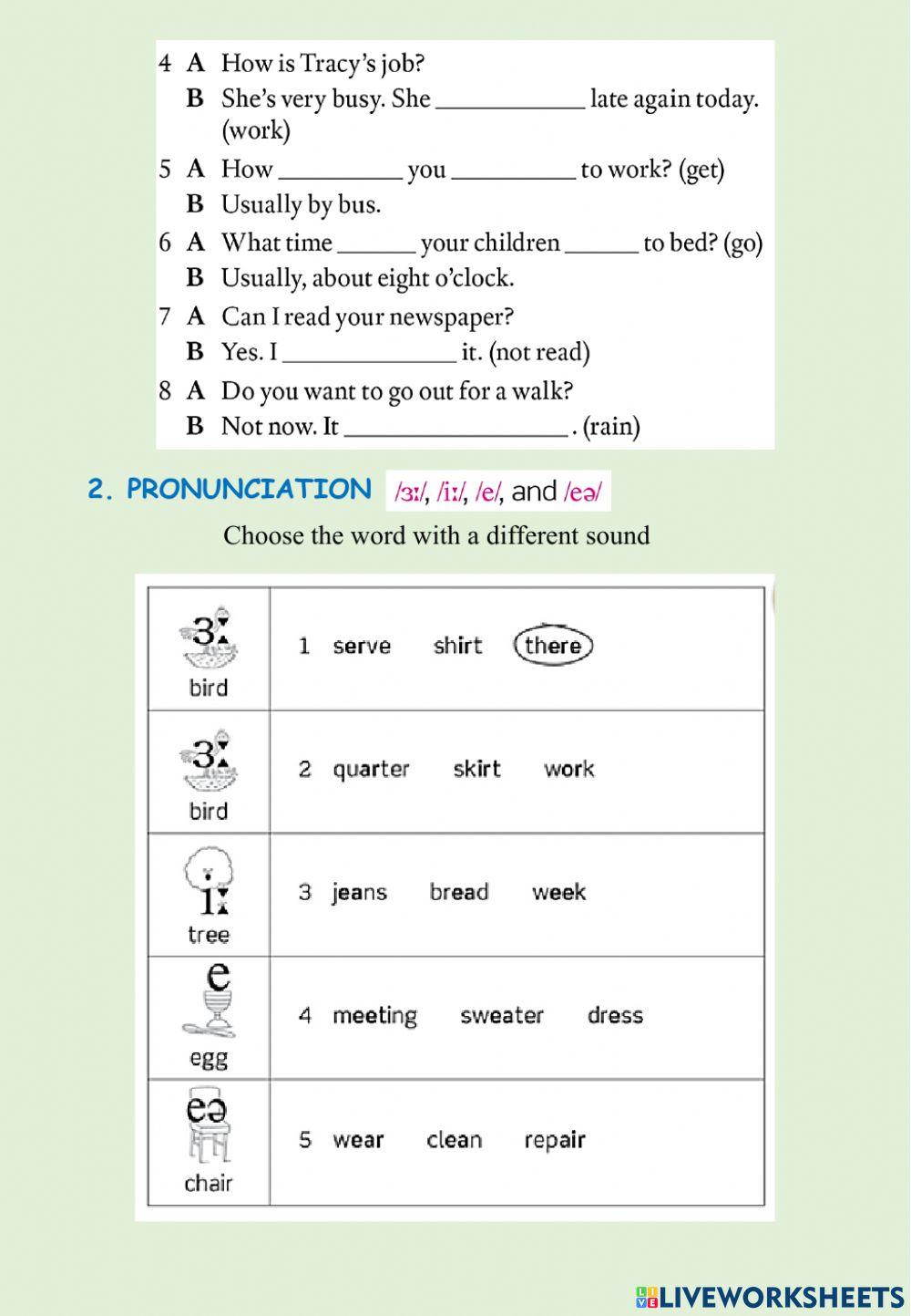 Unit 9B: Workin… | Free Interactive Worksheets | 2833705