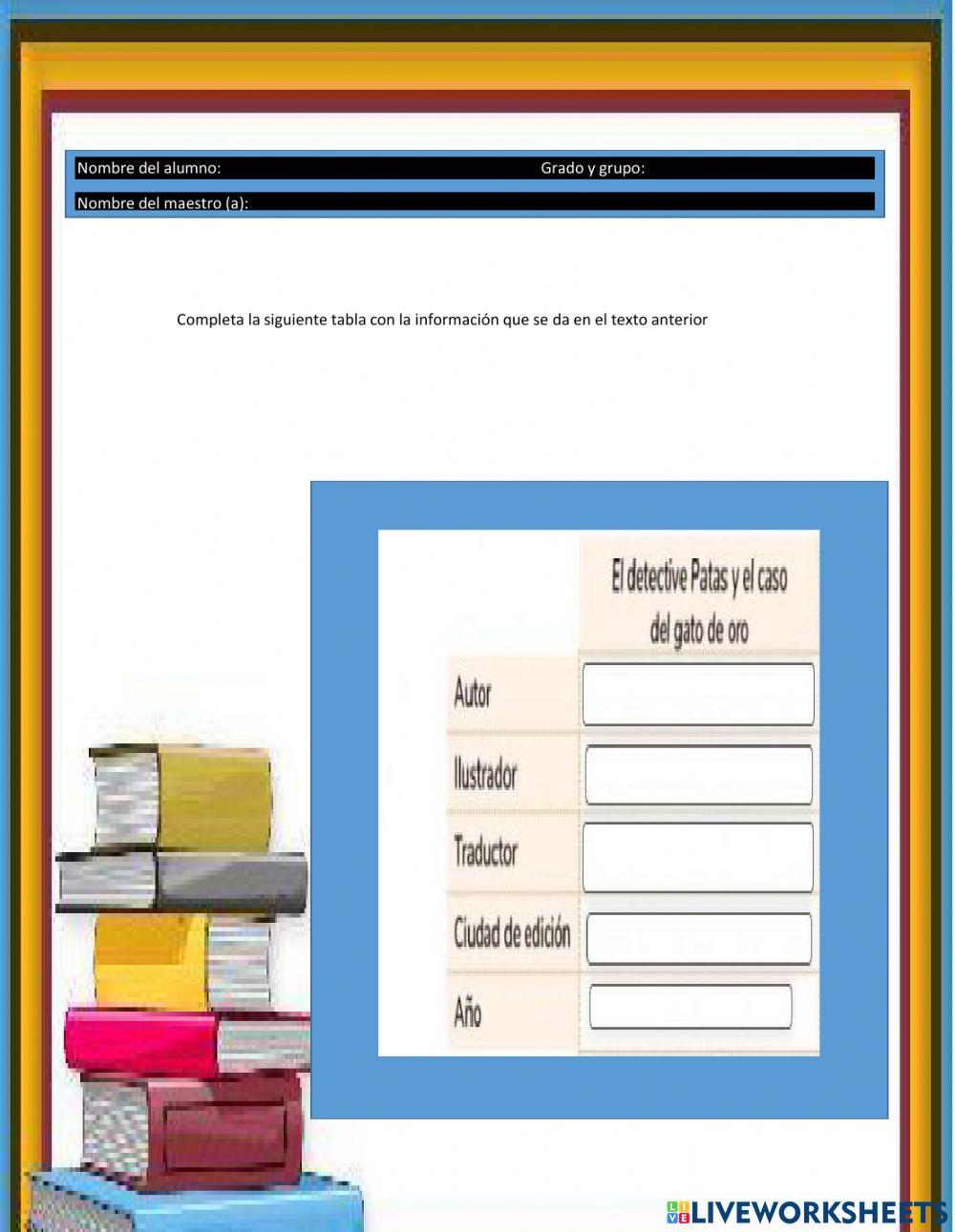 Presentación pú… | Free Interactive Worksheets | 2005427