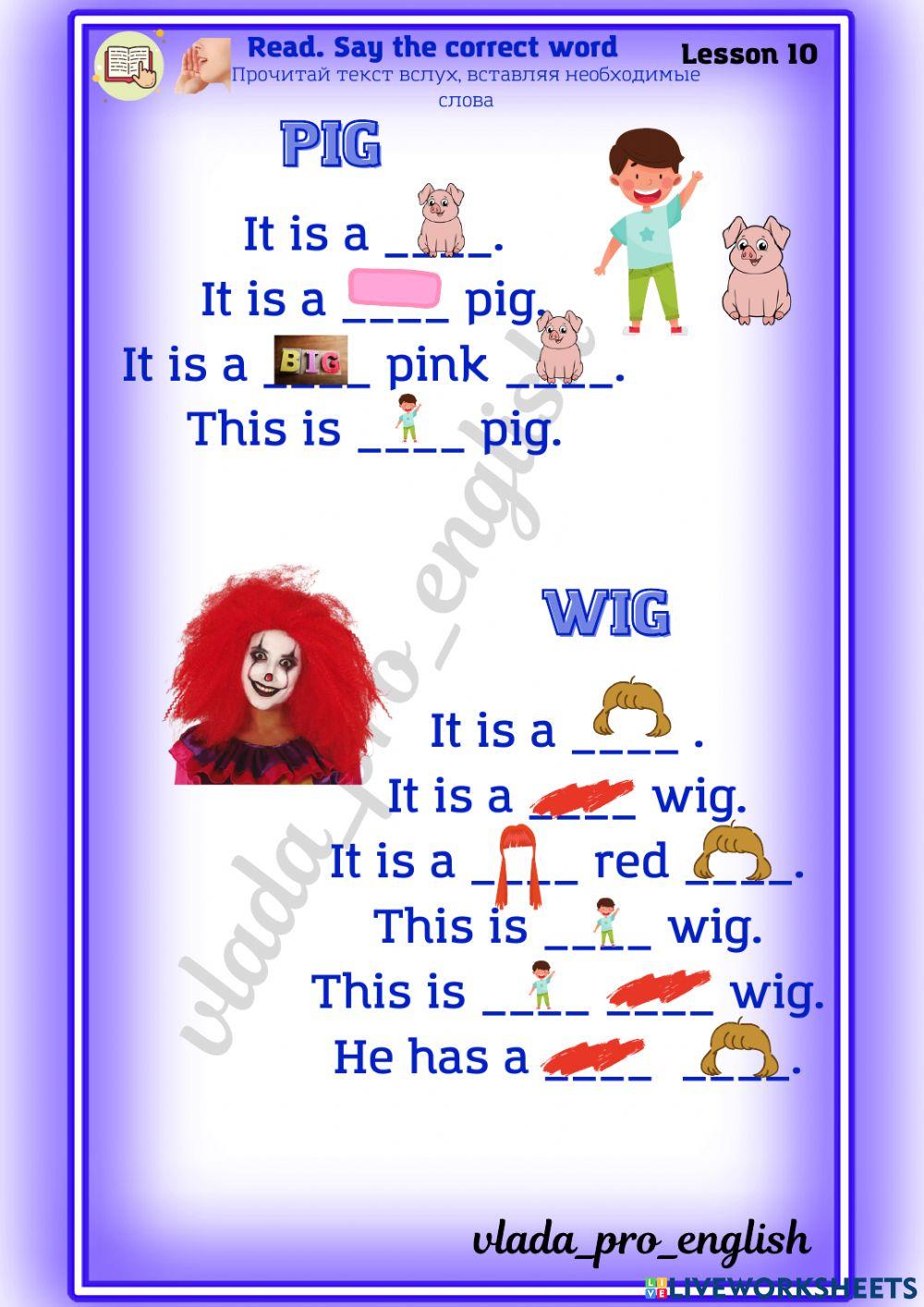 Step 1 Lesson 10-1 worksheet | Live Worksheets