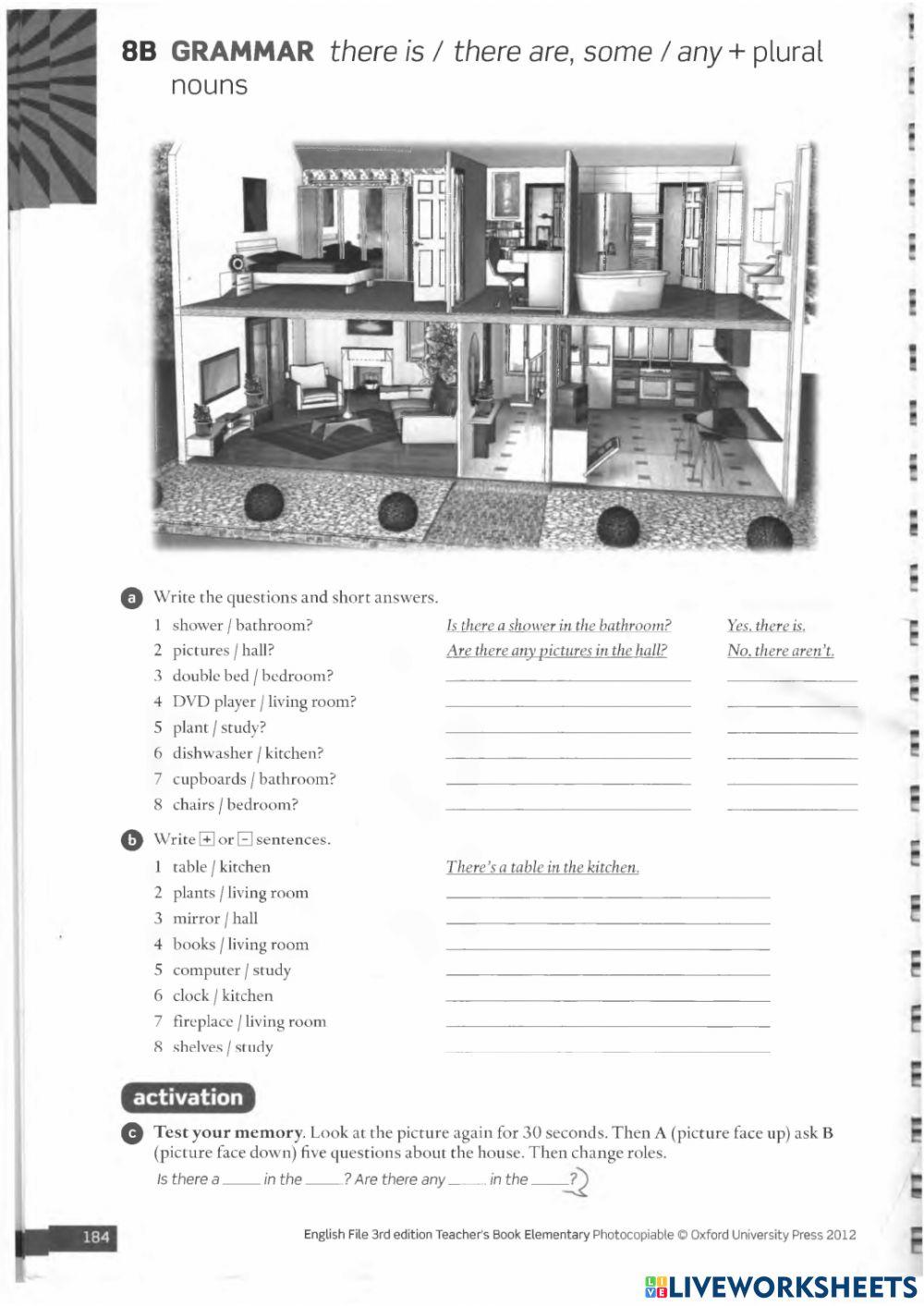 8B grammar online exercise for | Live Worksheets