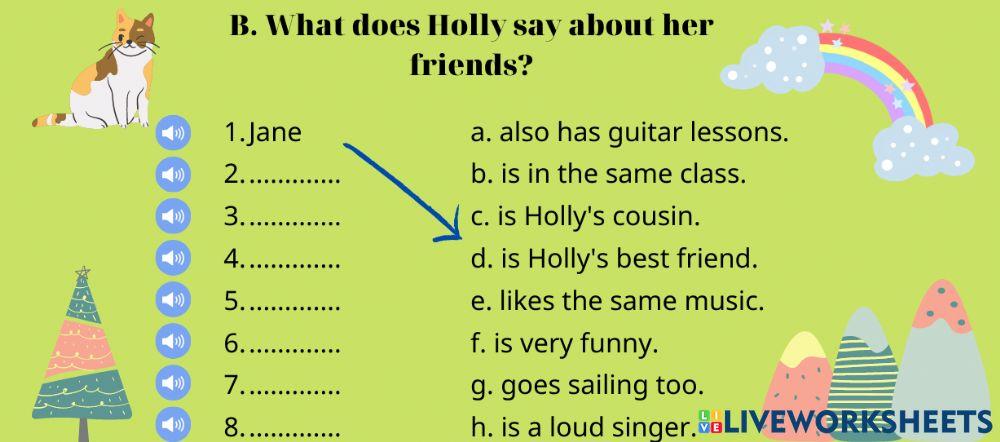 Fun for flyers - 04B worksheet | Live Worksheets