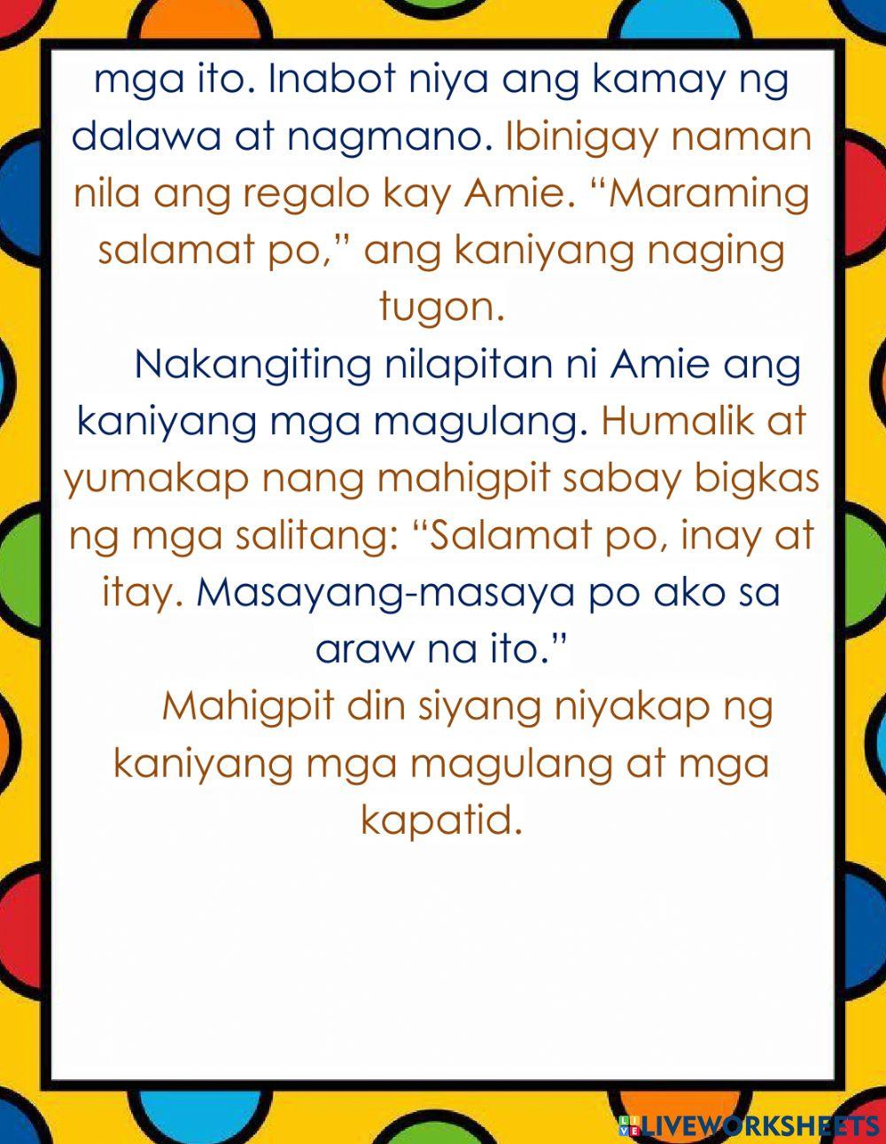 2008158 | Paggalang | mareyldp | LiveWorksheets