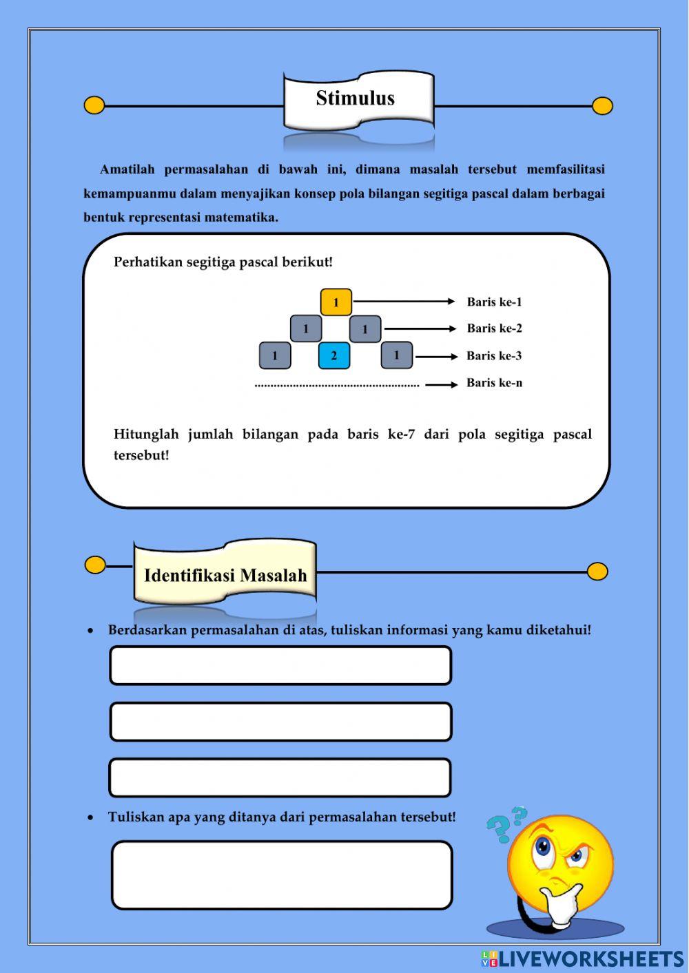 Pola Bilangan Segitiga Pascal | dea armelia | Live
