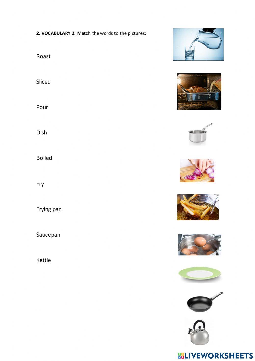 El encinar english unit 5 worksheet | Live Worksheets