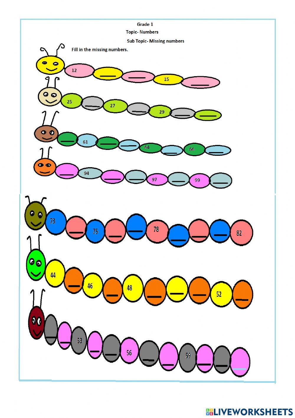 Missing Numbers And Multiplication Worksheet Live Worksheets missing-numbers-and-multiplication-worksheet-live-worksheets