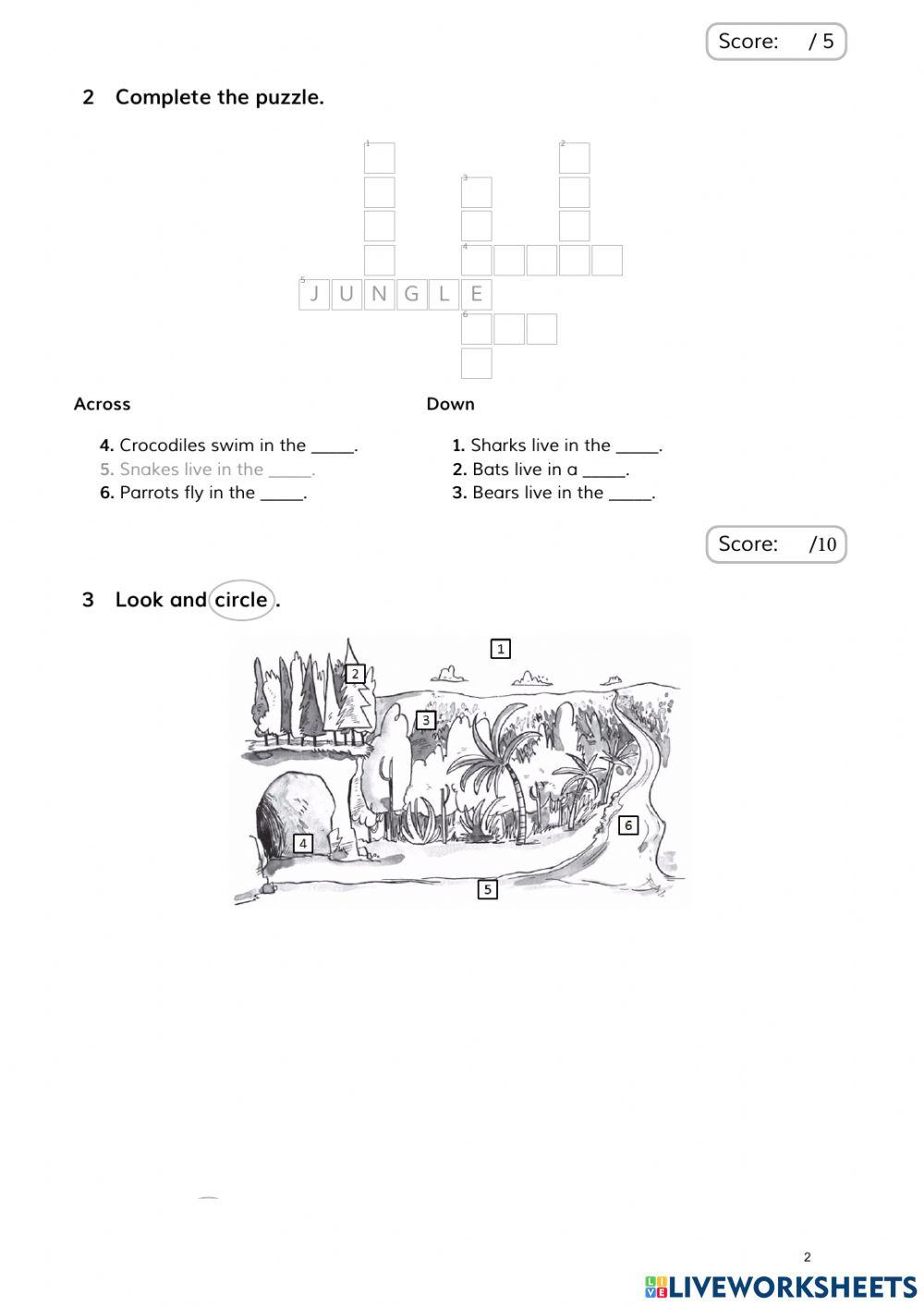 CS2C - CHAPTER 8 TEST worksheet | Live Worksheets