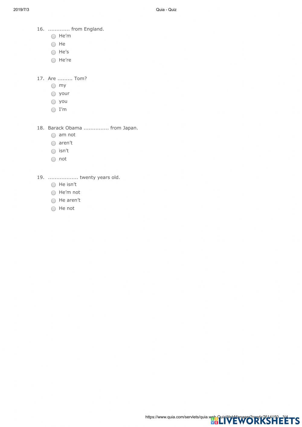 Cutting Edge Unit 1 Grammar Review worksheet | Live Worksheets