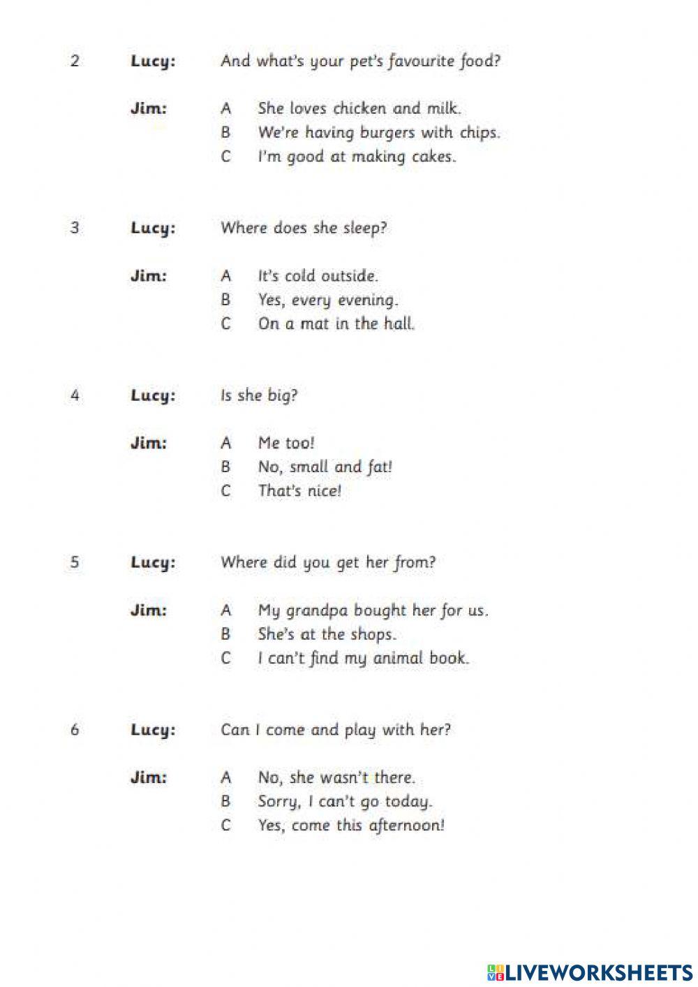 movers part 2 online exercise for | Live Worksheets